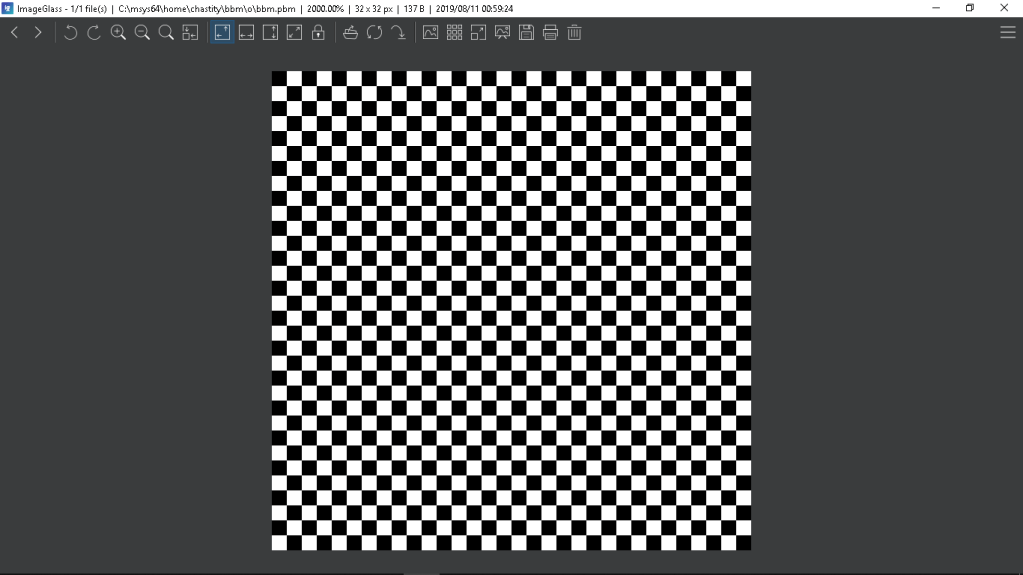 Binary Pixel Map – Chastity White Rose
